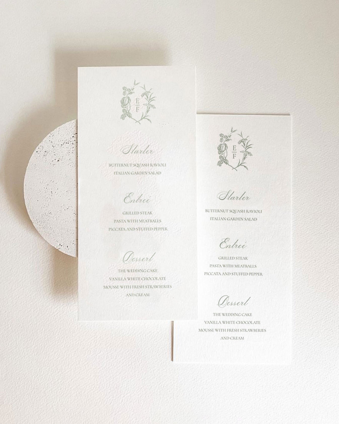 #1 Wedding Menu Template | The Big Day Online