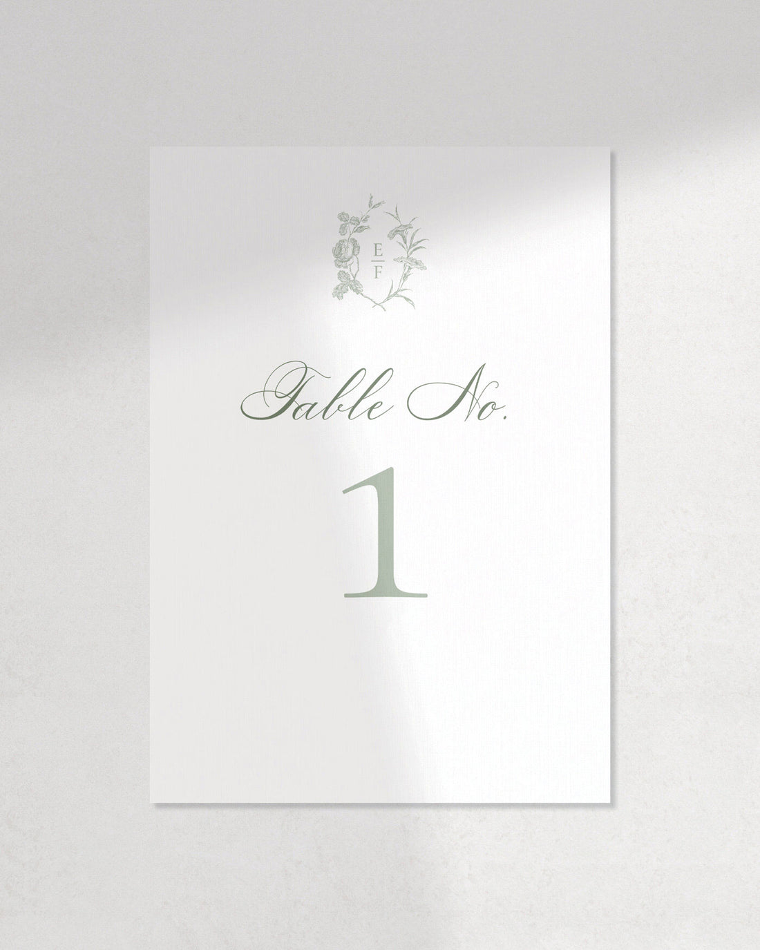 #1 Wedding Table Number Template | The Big Day Online