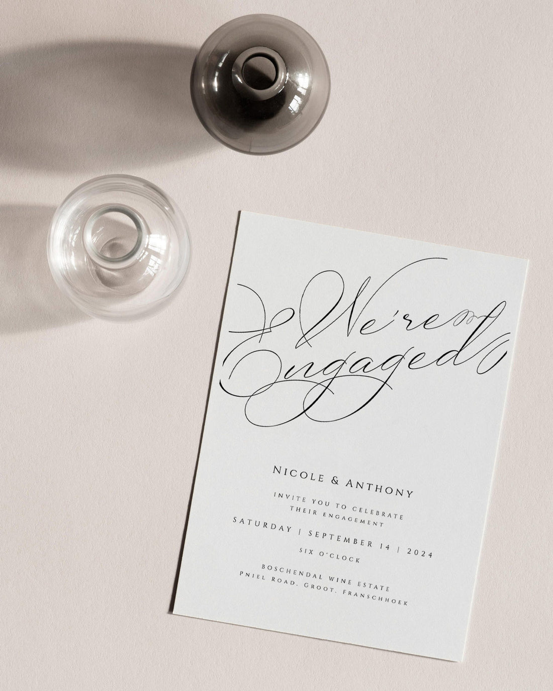 #1 Engagement Party Invitation Template | The Big Day Online