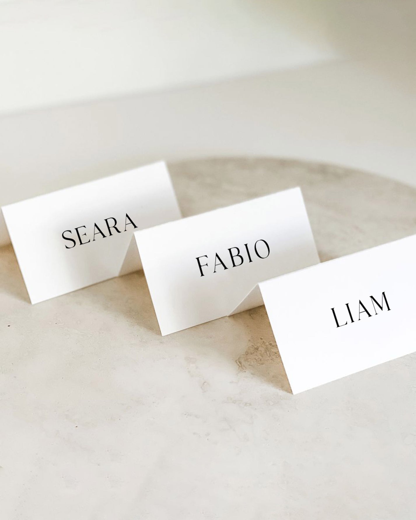 #1 DIY Wedding Name Card Template | The Big Day Online