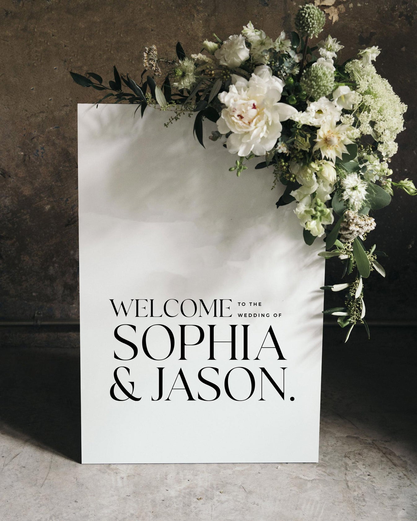 #1 DIY Wedding Welcome Sign Template | The Big Day Online