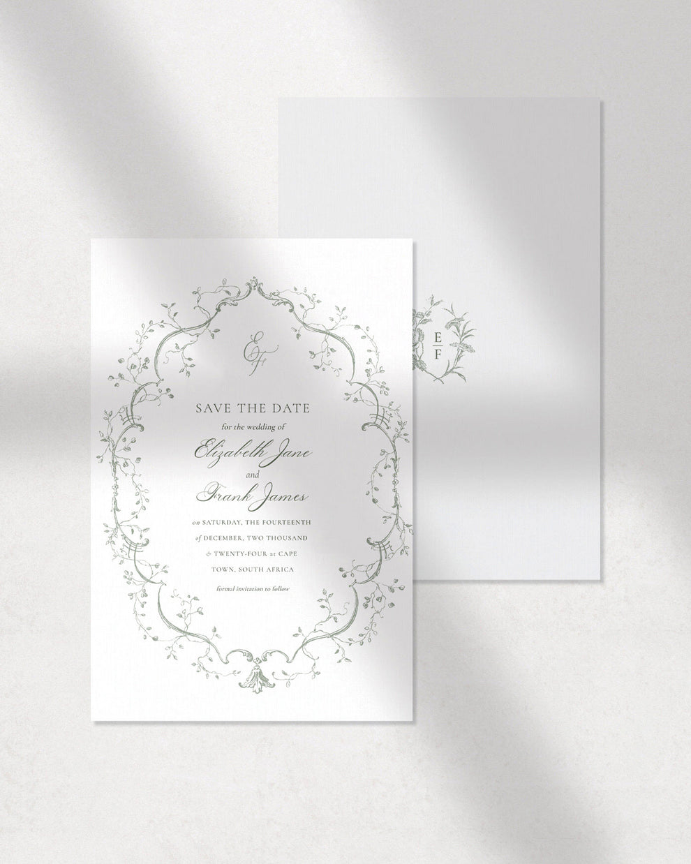 #1 Wedding Save The Date Template | The Big Day Online
