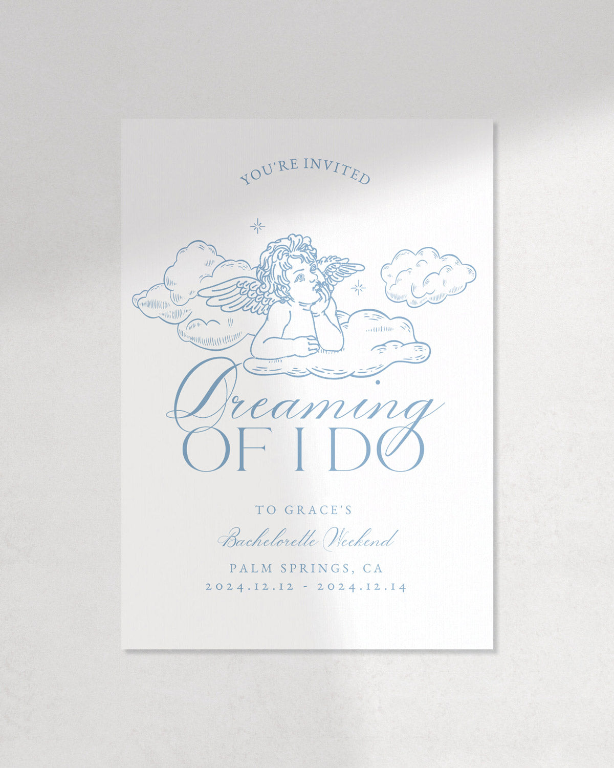 #1 DIY Bachelorette Invite Template | The Big Day Online